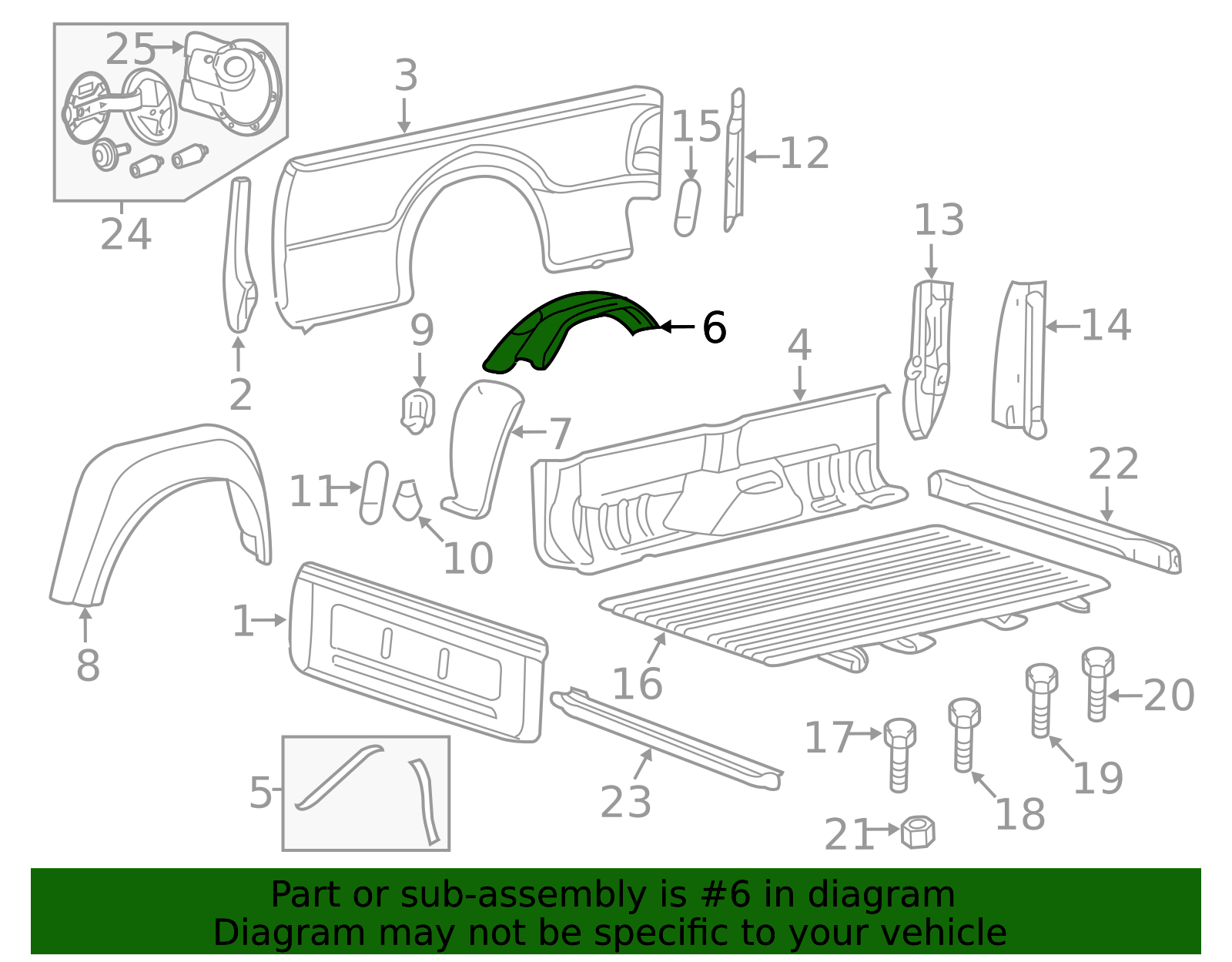 Wheel Housing Side Panel F81Z-9927886-BA | OEM Ford Parts Online