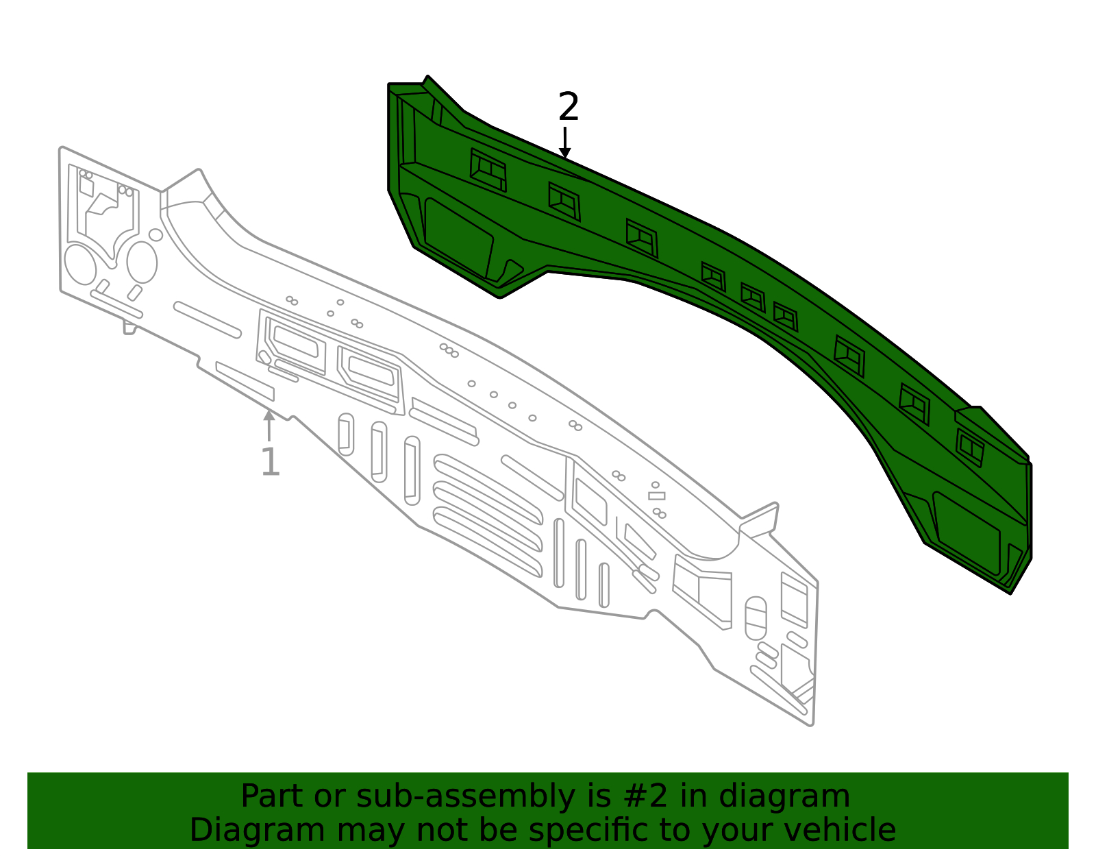 LB5Z-7840320-A - 2020-2024 Ford - Panel Reinforced | Dealer Auto Parts
