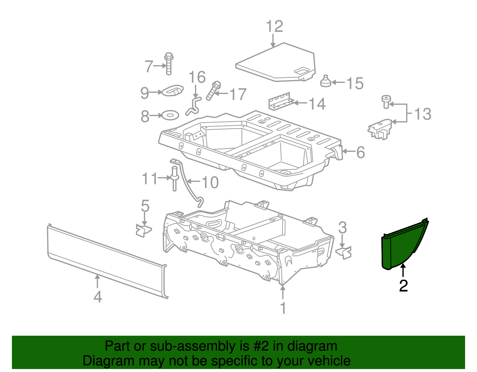 2007-2011 Chevrolet HHR Side Panel 25864236 | Courtesy Parts