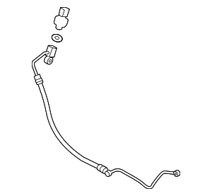 2017-2024 Nissan Armada Pressure Hose 49720-1LA1D | Melloy Nissan Parts
