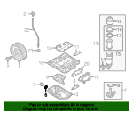 N-013-815-7 - Oil Drain Plug Crush Washer Seal Ring 2007-2025 ...