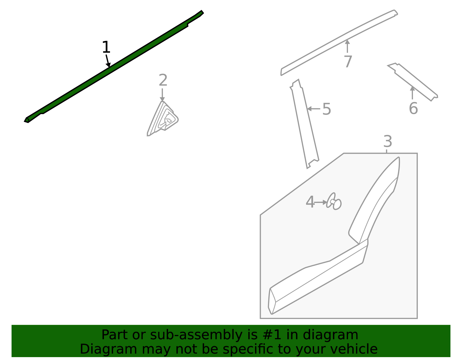 Door Belt Molding - OEM Water Seal & Trim Finish | AutoNation Parts