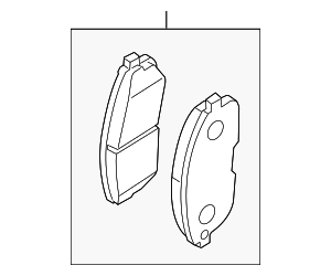 2021-2023 Nissan Pad Kit - Disc Brake - Front D1060-6MT0A | Temecula ...