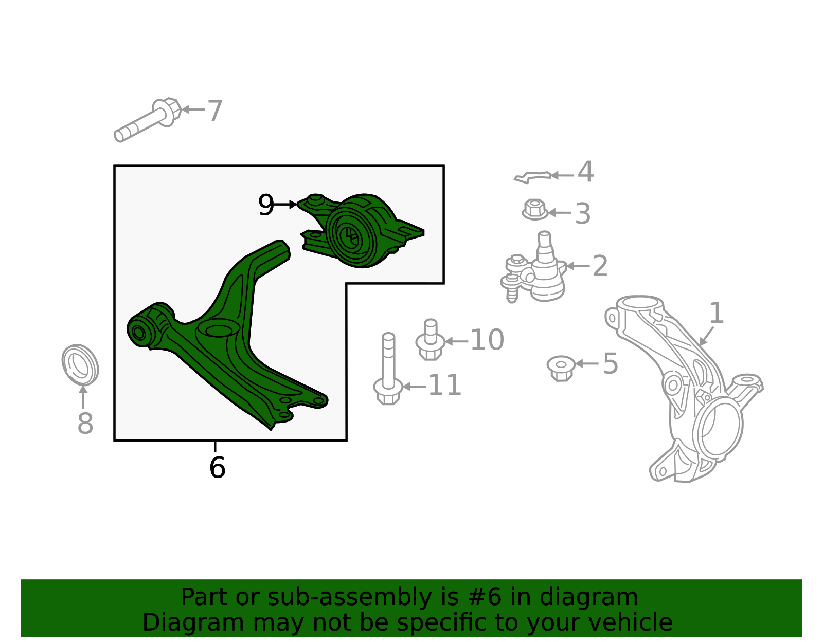 51350-T20-A00 - 2022-2025 Honda Civic - Lower Control Arm | Honda Car ...