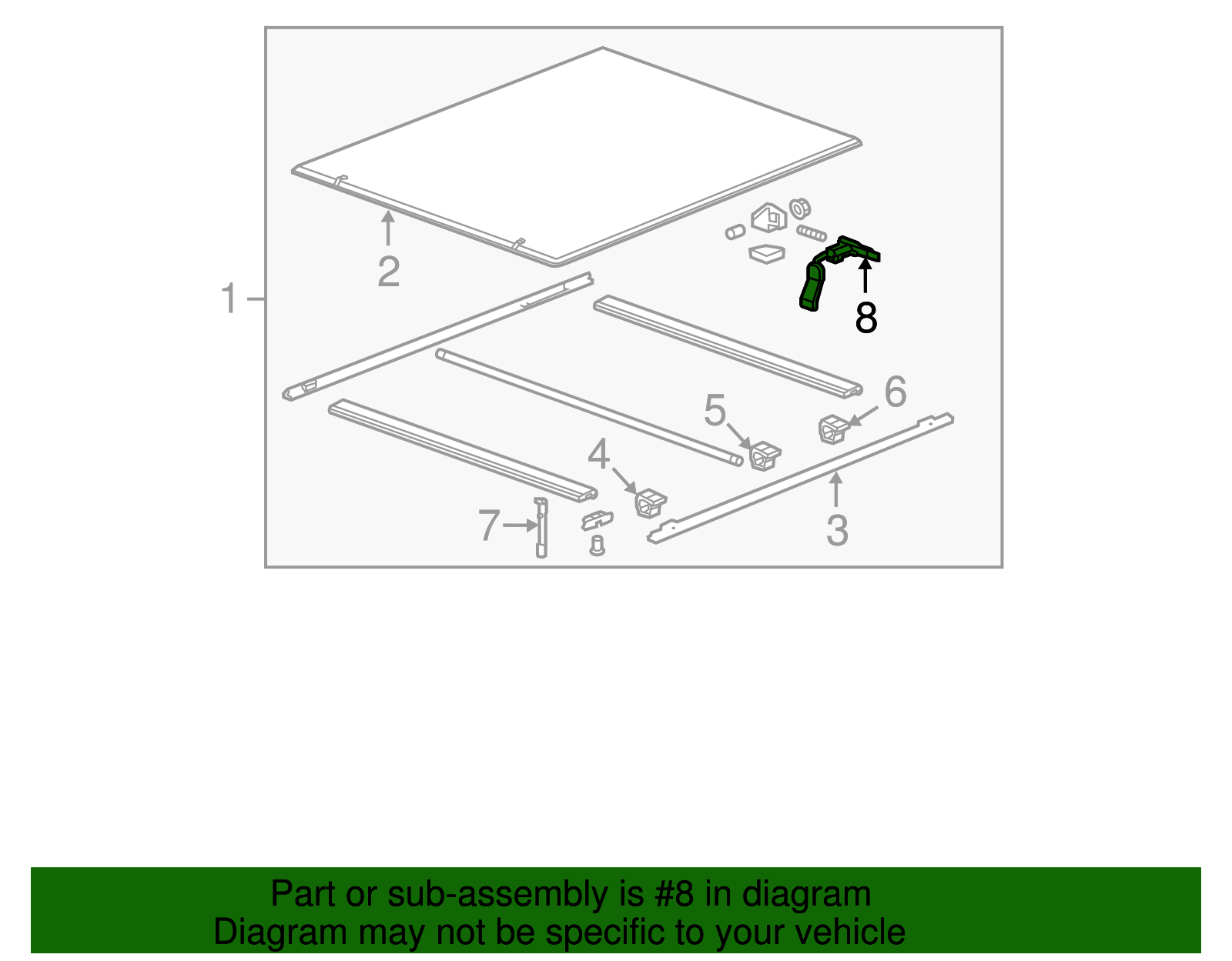23128997 - 2010-2019 GM - Service Component, Latch Kit | Partners Chevy