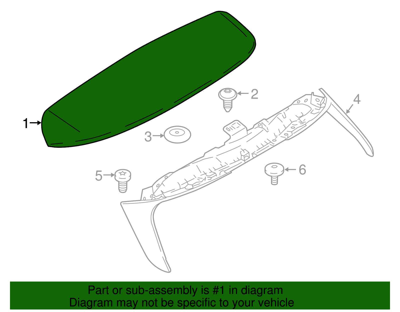 Genuine BMW 51-62-7-350-857 | Spoiler | FREE Shipping on Most Orders ...