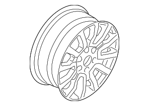 KB3Z-1007-B - Wheel, Alloy 2019-2023 Ford Ranger | Big 3 Auto Parts