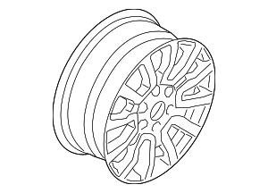 2019-2023 Ford Ranger Wheel, Alloy KB3Z-1007-B | OEM Parts Online