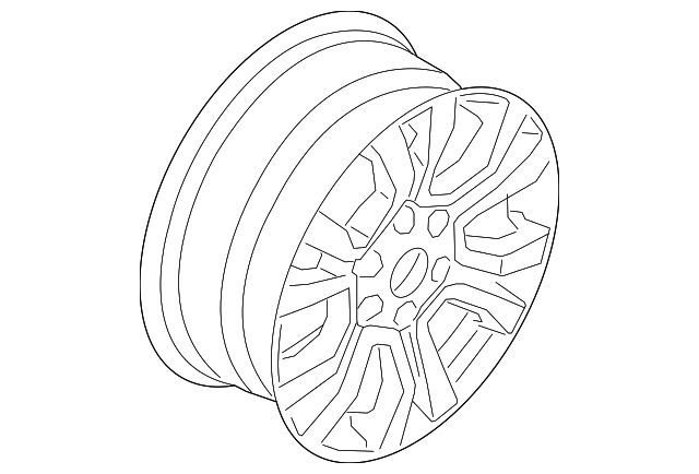 2019-2023 Ford Ranger Wheel, Alloy KB3Z-1007-E | OEM Parts Online