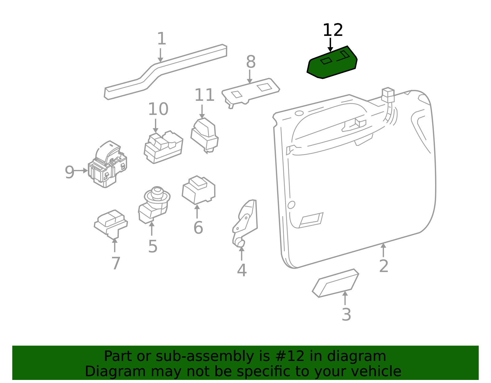 2008-2016 Ford | Switch Housing | 7C3Z-14525-BA | Walls' Ford Parts
