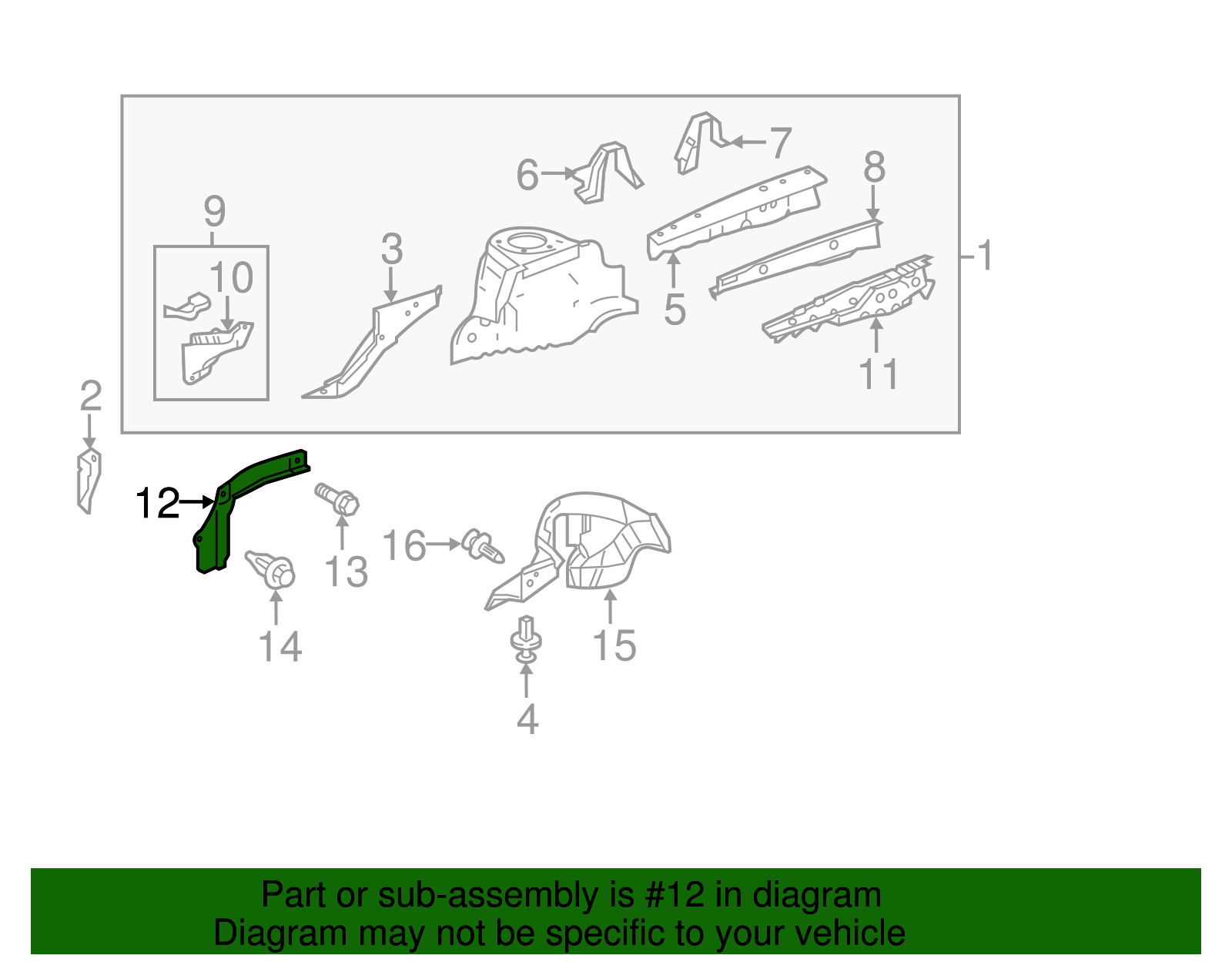 53737-0E060 - Seal 2014-2019 Toyota Highlander | Toyota San Diego Parts