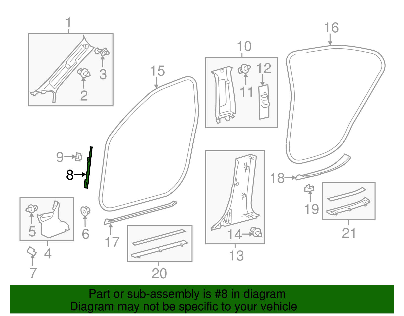 2013 Lexus Front Trim 62316-33040-C0 | OEM Parts Online