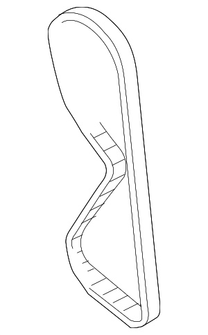 MR994968 - Timing Belt 2004-2009 Mitsubishi | Official Mitsubishi ...