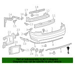 2012-2025 Volkswagen Spoiler Rivet WHT-005-263 | vwpartscenter