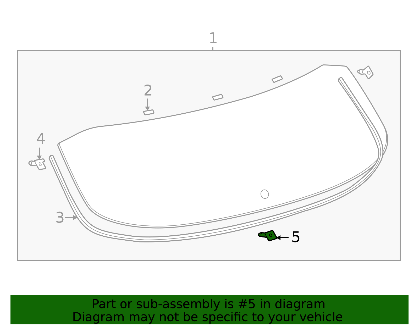 Genuine Toyota Reveal Molding Lower Clip part# 64827-0E010 for 2020 ...