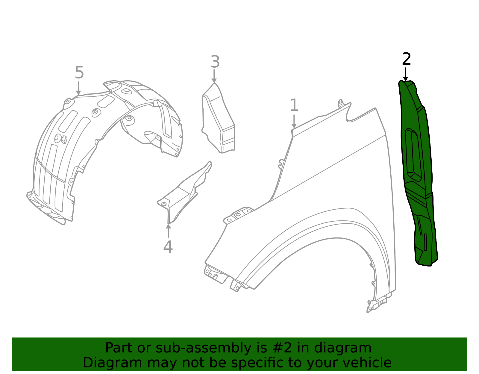 84126-R0000 - Rear Insulator 2022-2025 Kia Carnival | Kia.Parts Store