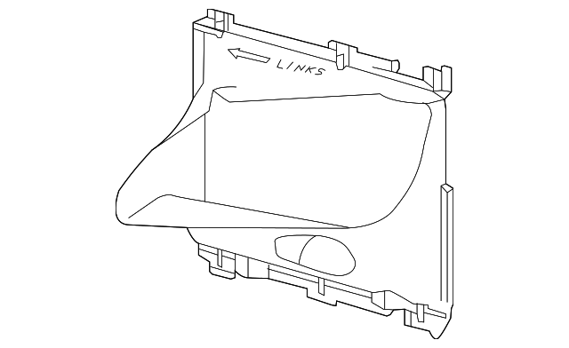 2015-2018 Porsche Cayenne Radiator Support Air Duct 958-505-335-30 ...