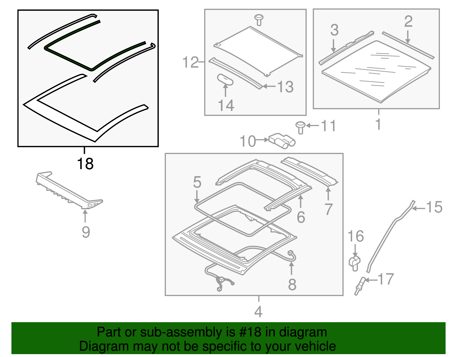 2015-2021 Volkswagen Panel Assembly 5G6-877-059-A | vwpartscenter