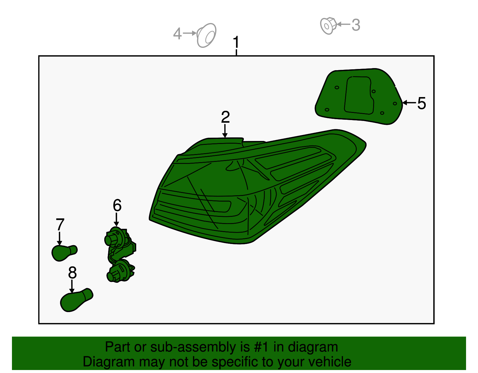 92402-B0600 - Kia Combo Lamp Assembly 2017-2018 Kia Forte | Performance ...