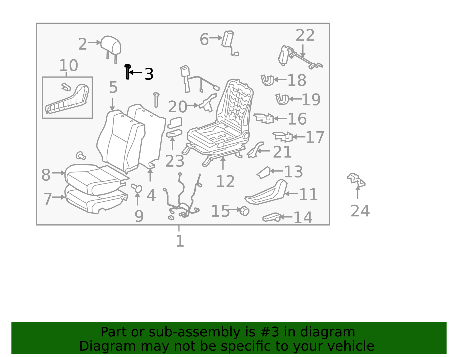 Headrest Guide 71930-44020-B7 - Support and Adjustment Restored ...