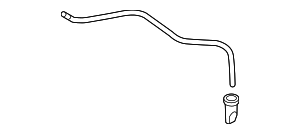 4H4-877-203 - Drain Hose 2011-2012 Audi A8 Quattro | Audi OEM Parts Guy