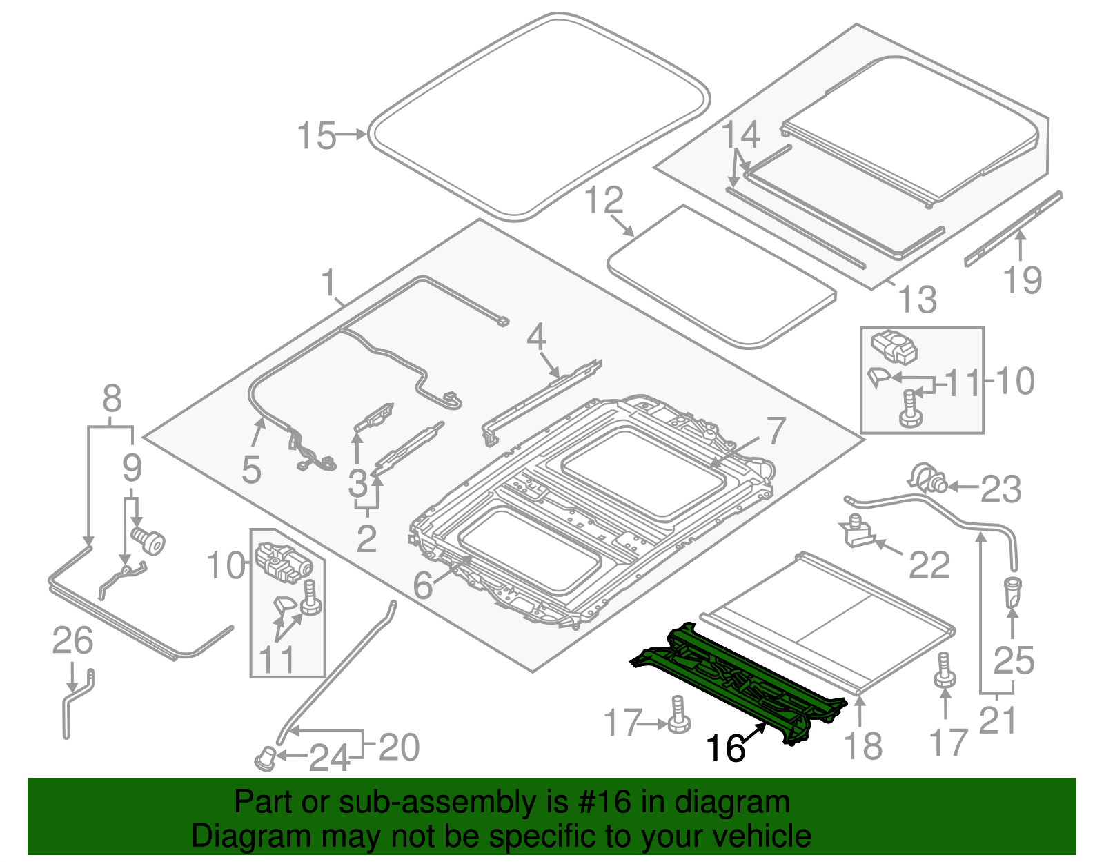 2014-2018 Audi A8 Quattro Box 4H4-877-259-A | Audi USA Parts