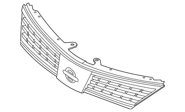 2009-2011 Nissan Versa Grille Assembly 62310-ZW40A | Bill Kay Nissan Parts