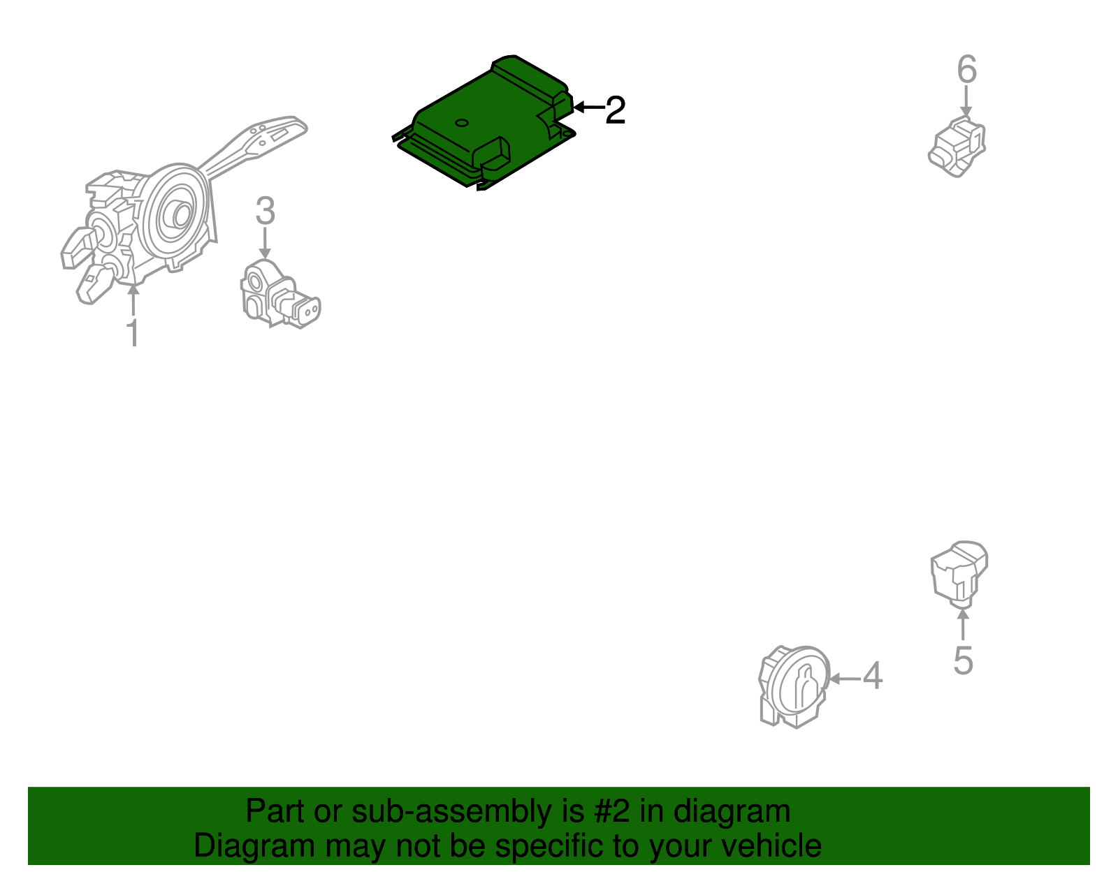 2021-2024 Audi Control Module 80A-959-655-T | TascaParts.com