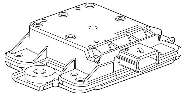 GM 85532096 Lateral Accelerometer Sensor | Genuine GM & AC Delco OEM ...