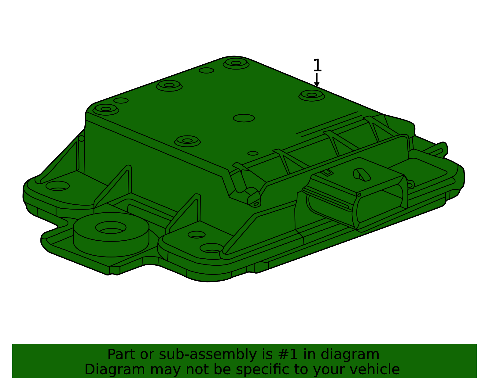 OEM GM Lateral Accelerometer Sensor For 2022-2025 GM - Part No ...