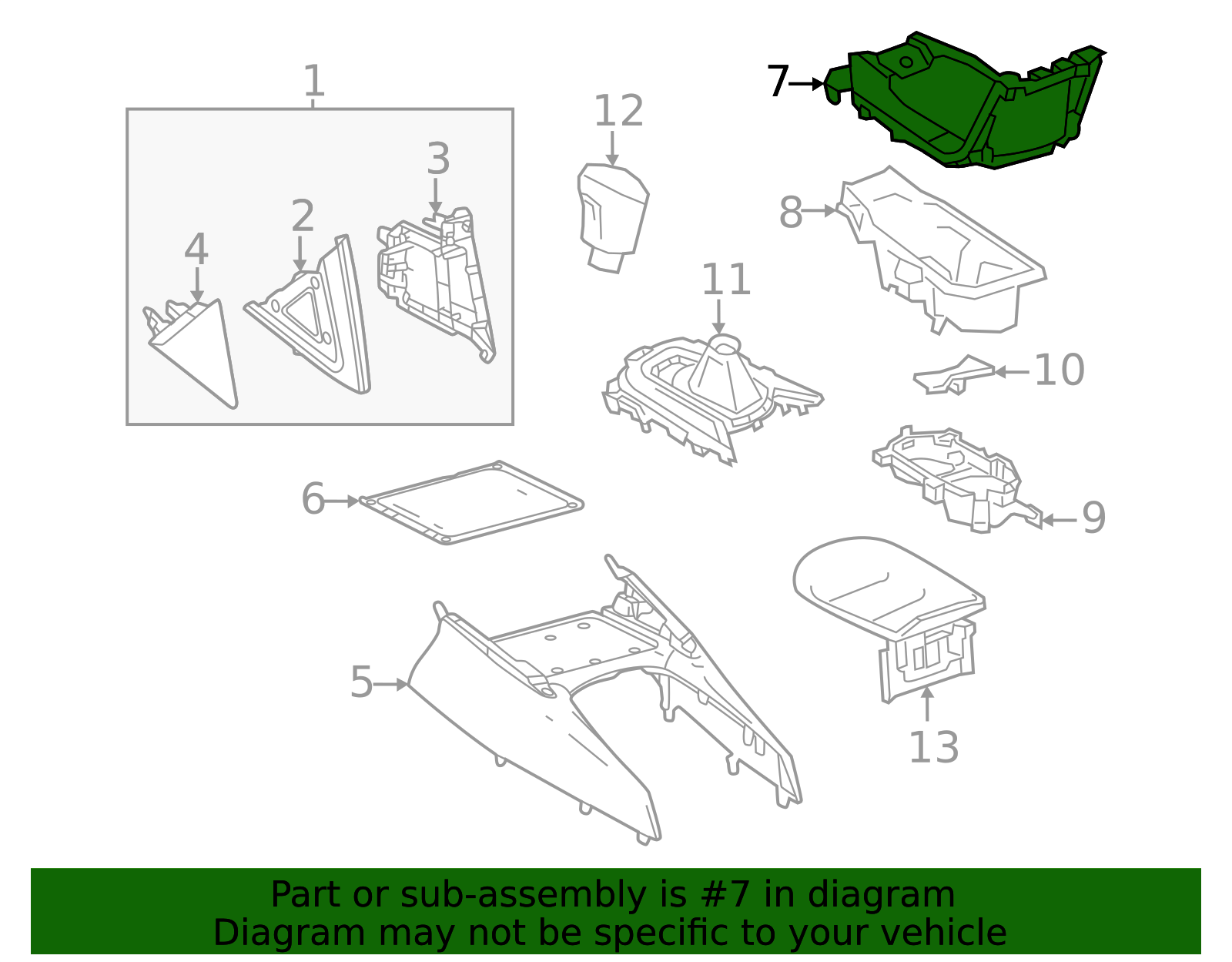 Console Trim Panel - Refresh Your Cabin's Factory Look | AutoNation Parts