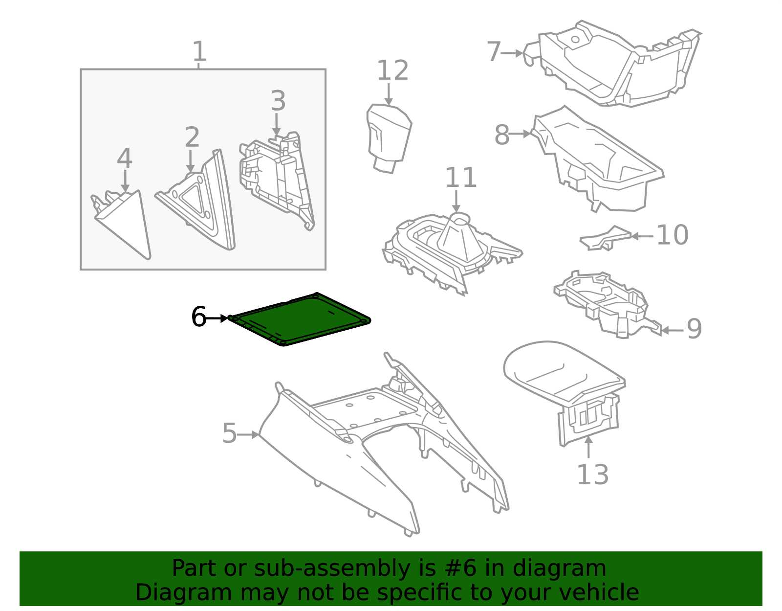OEM Console Mat Replacement - Durable Interior Protection | AutoNation ...