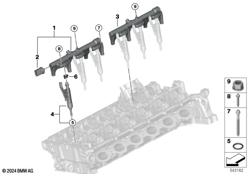 13538656548 - BMW Injector 2018-2025 BMW | Performance Auto Parts
