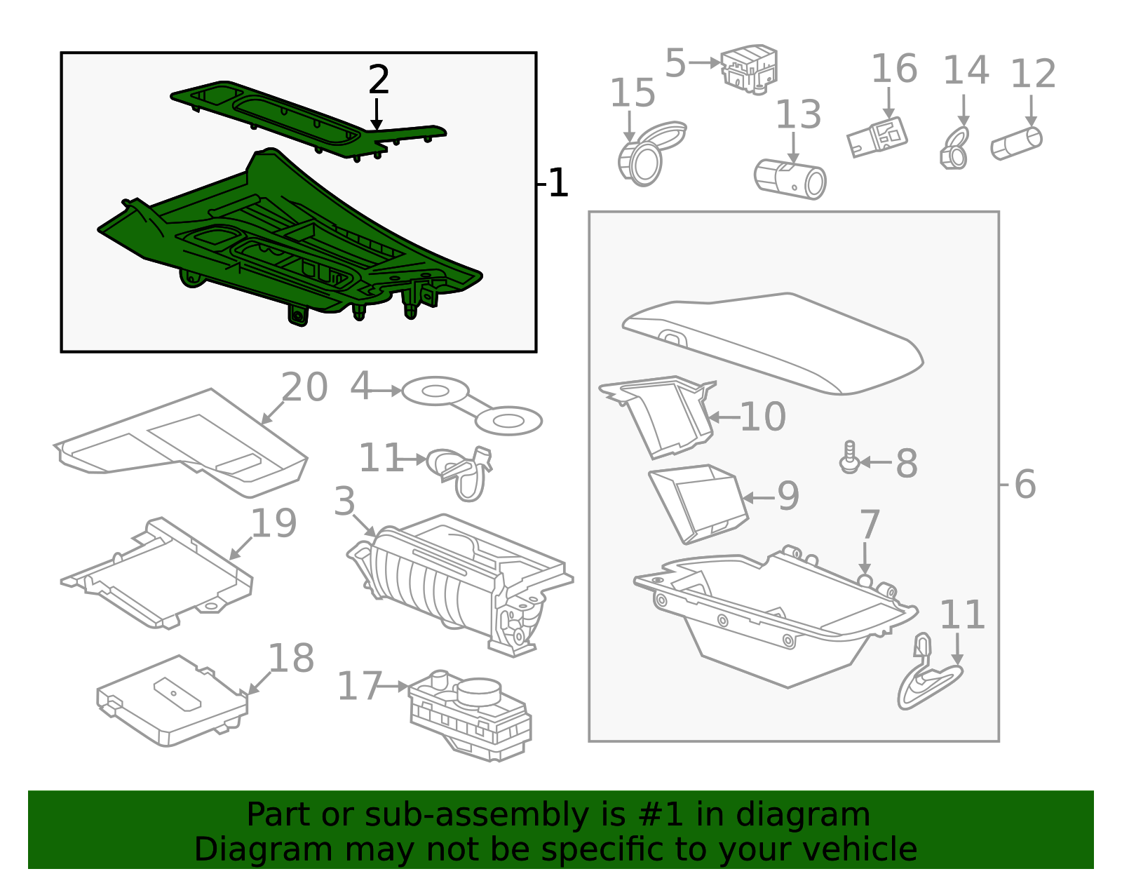 2020-2025 Cadillac CT5 Trim Panel Assembly 84852148 | Applegate ...
