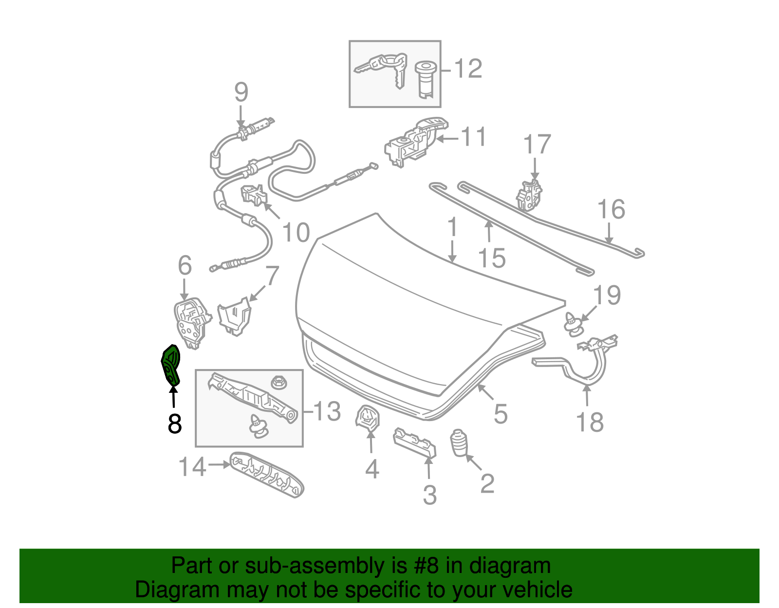 74862-TA0-003 - Striker 2008-2015 Honda | Honda Parts Online