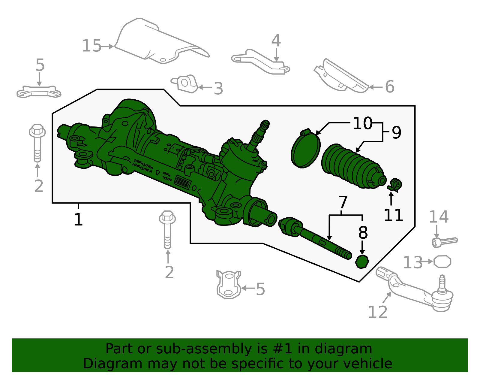 Rack and Pinion - Steering Precision with OEM Quality 53620-TWA-A18 ...