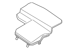 Genuine OEM Battery Cover Part# LR013334 Fits 2008-2015 Land Rover LR2 ...