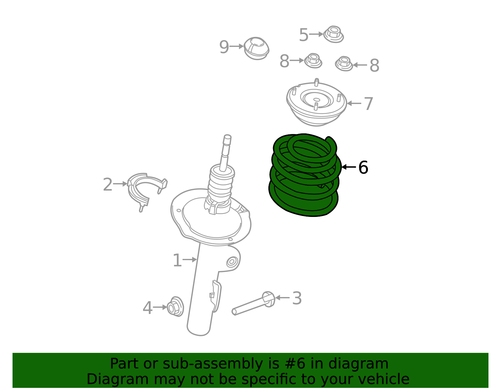 Coil Spring – OEM Suspension Load Support for Ford | AutoNation Parts
