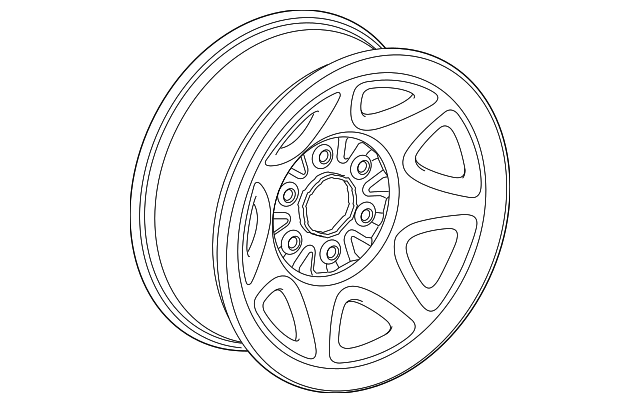 2018-2020 Chevrolet 22x9 Black Aluminum Wheel 84612179 | Capital Chevy ...