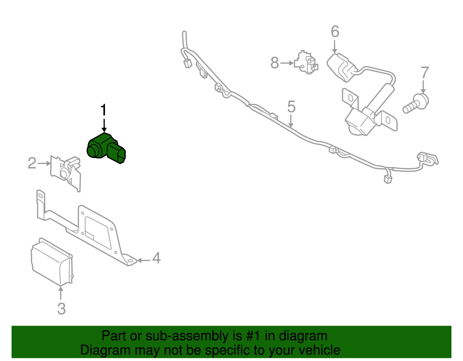 2018-2020 Infiniti Sensor 28438-4BA5C | Infiniti of Orland Park