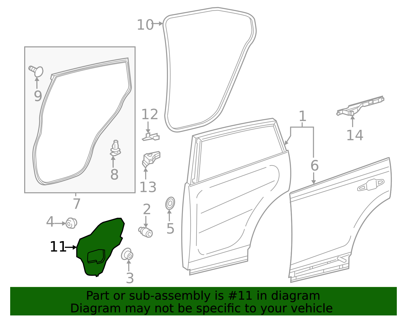 67842-0A060 - High-Quality Door Access Cover for 2022-2025 Toyota ...