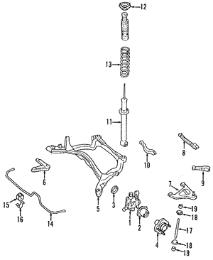 Genuine OEM Nissan Control Arms | Nissan Parts Plus