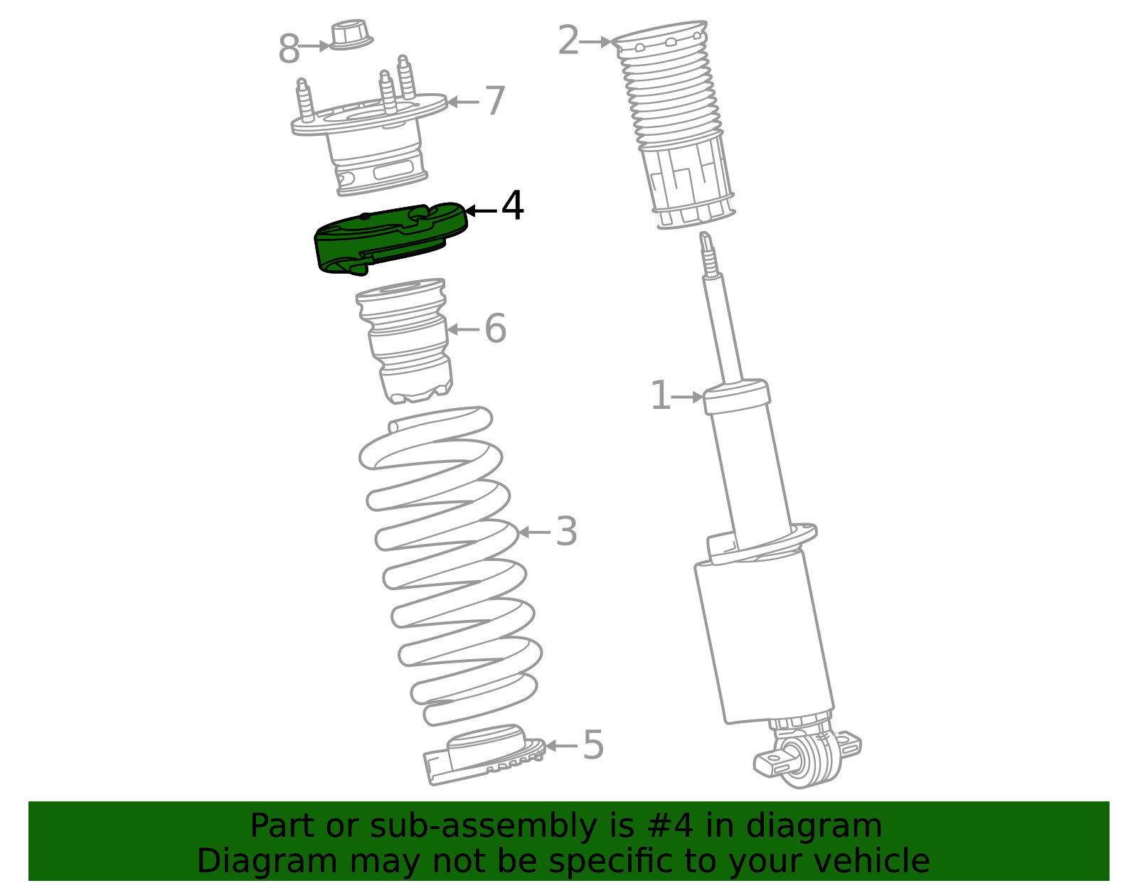 2023-2026 GM Upper Insulator 85656711 GM | GMPartsDirect.com