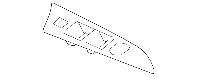 2004-2009 Mazda 3 Switch Panel BP4K-68-4L6B-02 | RealMazdaParts.com
