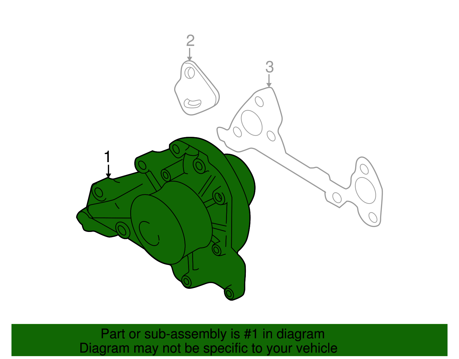 2510039012 - Hyundai Water Pump 2001-2006 Hyundai | Performance Auto Parts