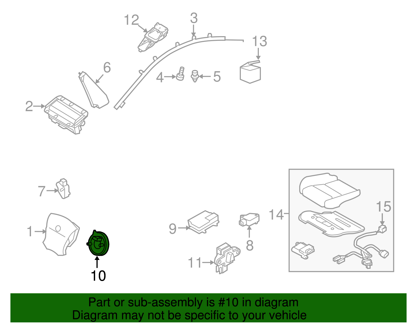 2009-2018 Volvo Clock Spring 31343218 | OEM Parts Online