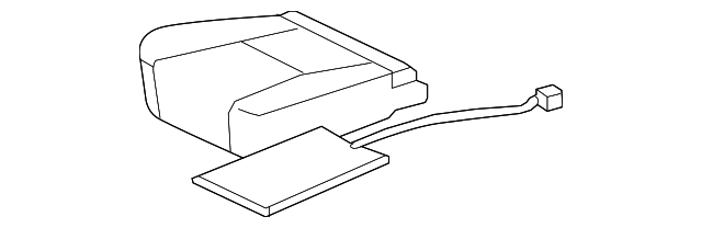 71072-0C170-E3 - Seat Cover - 2005-2007 Toyota Sequoia | OEM Genuine ...