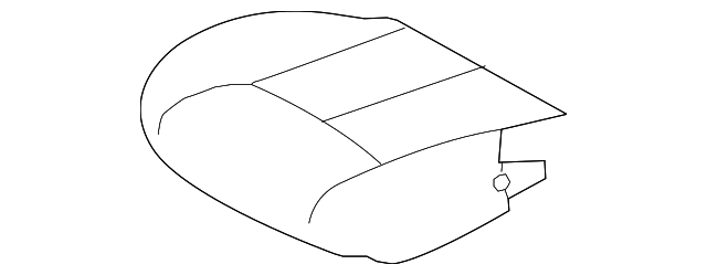 2017-2018 Nissan Rogue Cushion Cover 87370-6FV7B | OEM Parts Online