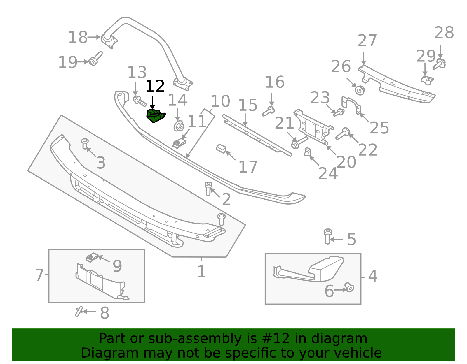 2021-2025 Ford Bronco Side Bracket M2DZ-17C886-A | OEM Parts Online