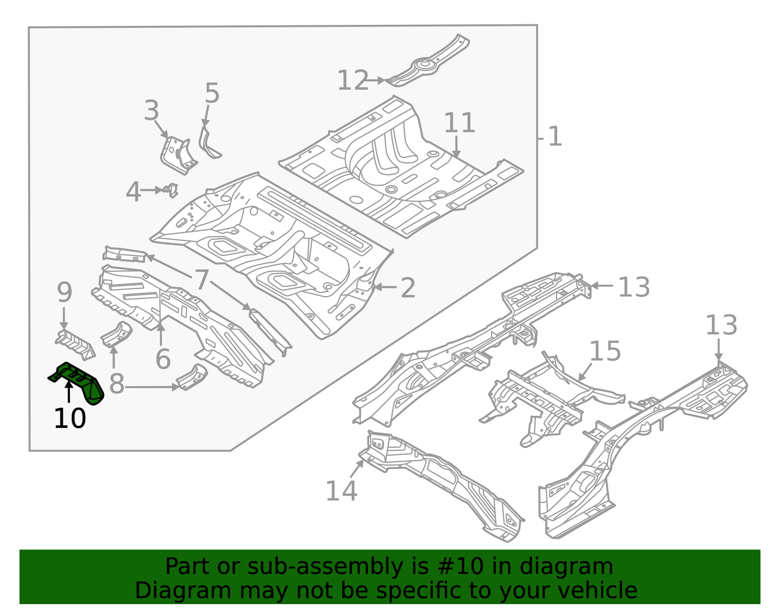 65527-L1000 - High-Quality Floor Pan Crossmember Bracket for 2020-2025 ...
